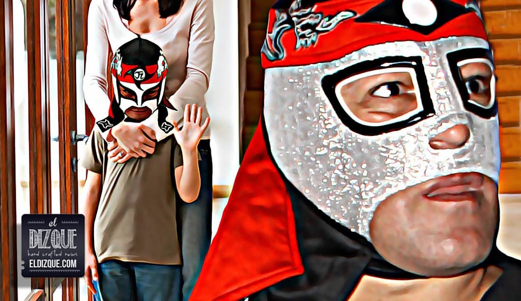 El famoso luchador Octagón reclama pensión a Octagón Jr. - El Dizque